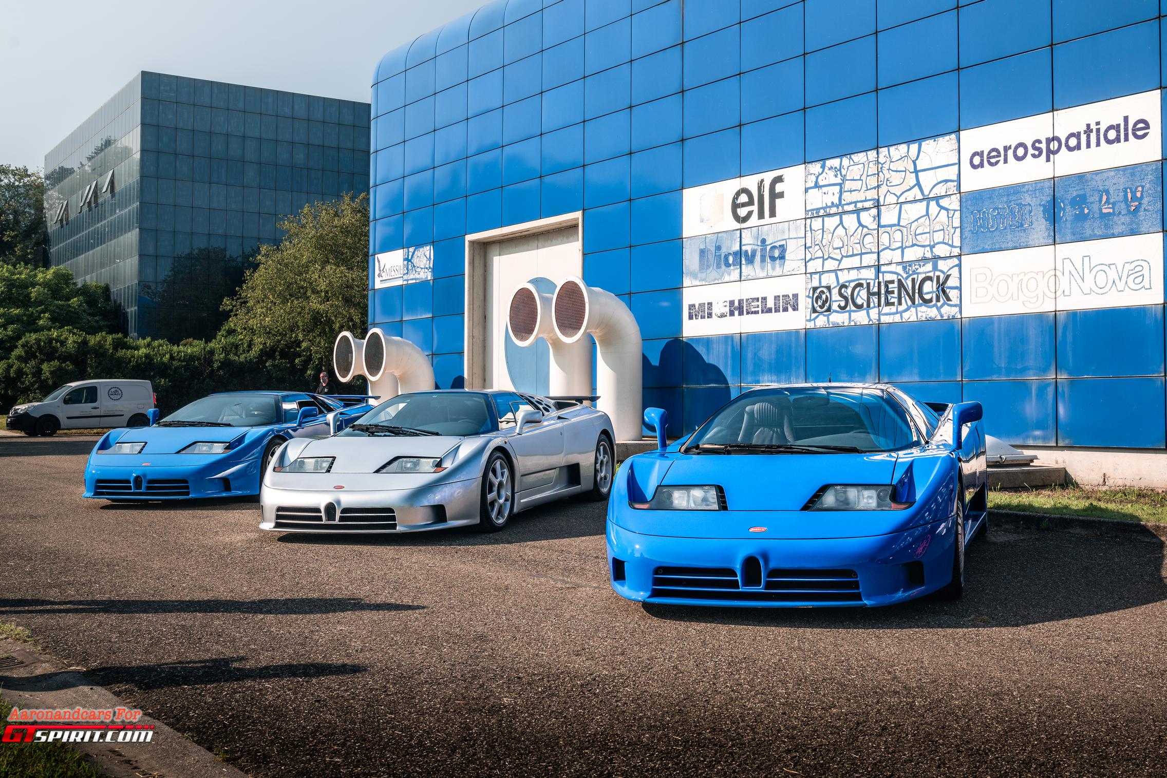 30th Anniversary of the Blue Factory: Bugatti Celebrates Iconic Factory ...