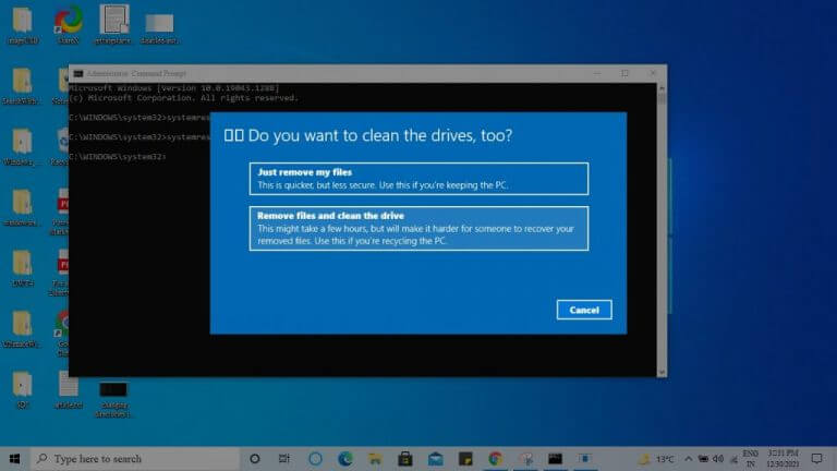 How To Factory Reset Your Windows 10 Using Command Prompt Supply