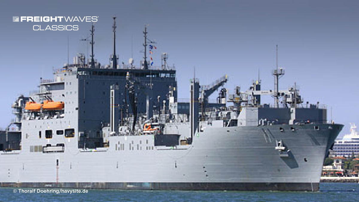 FreightWaves Classics: Ship honors Chambers, a Naval aviation pioneer ...